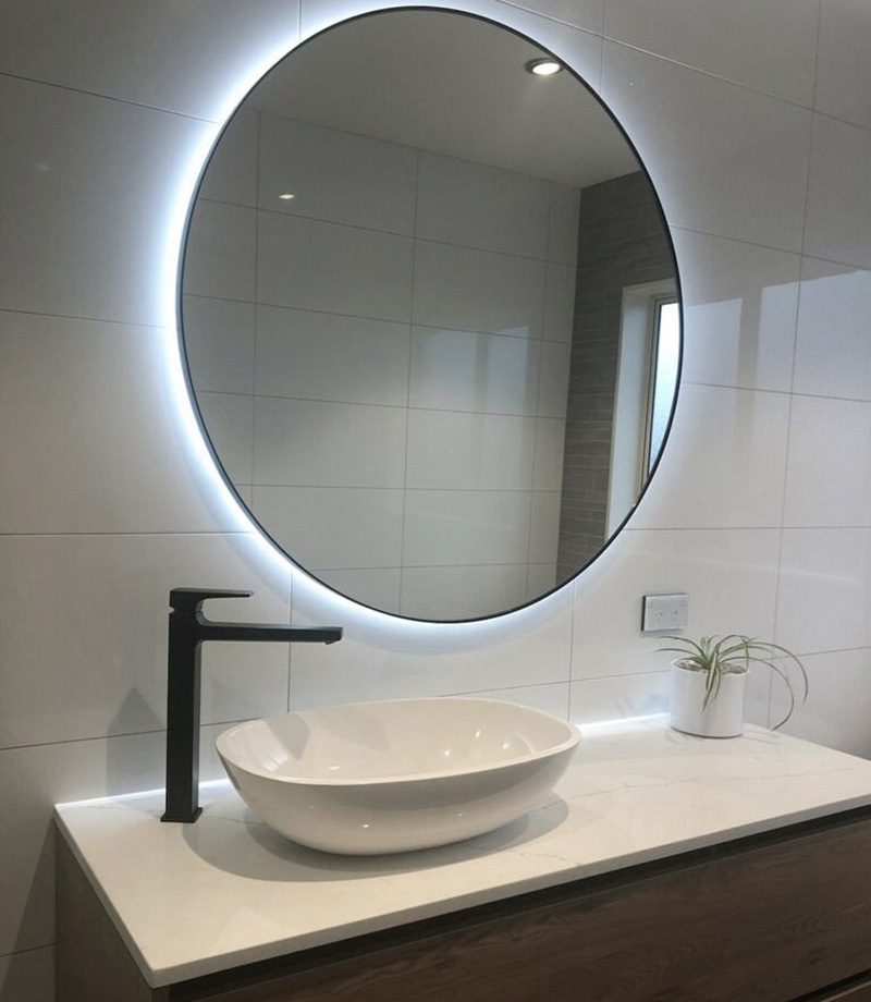 Polished, Bevelled, LED and Circle Mirrors by Haynes, Auckland NZ